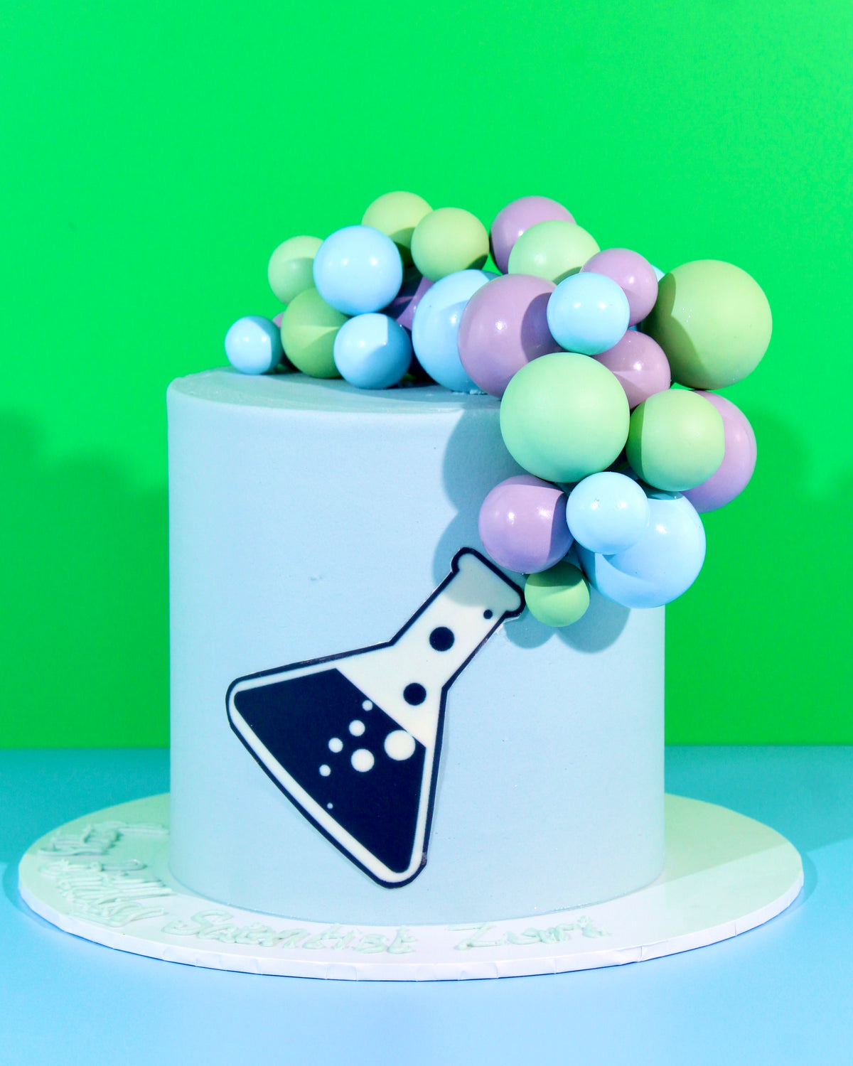Science Birthday Cake | Chemistry-Themed Kids’ Cake | Amys Bakehouse