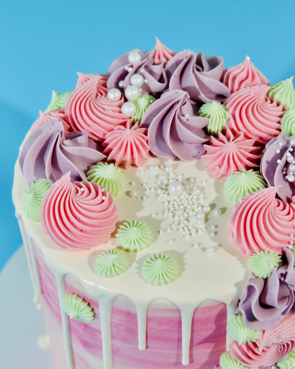 Pastel Cascade Cake | Order Yours Now | Amy's Bakehouse | Amys Bakehouse