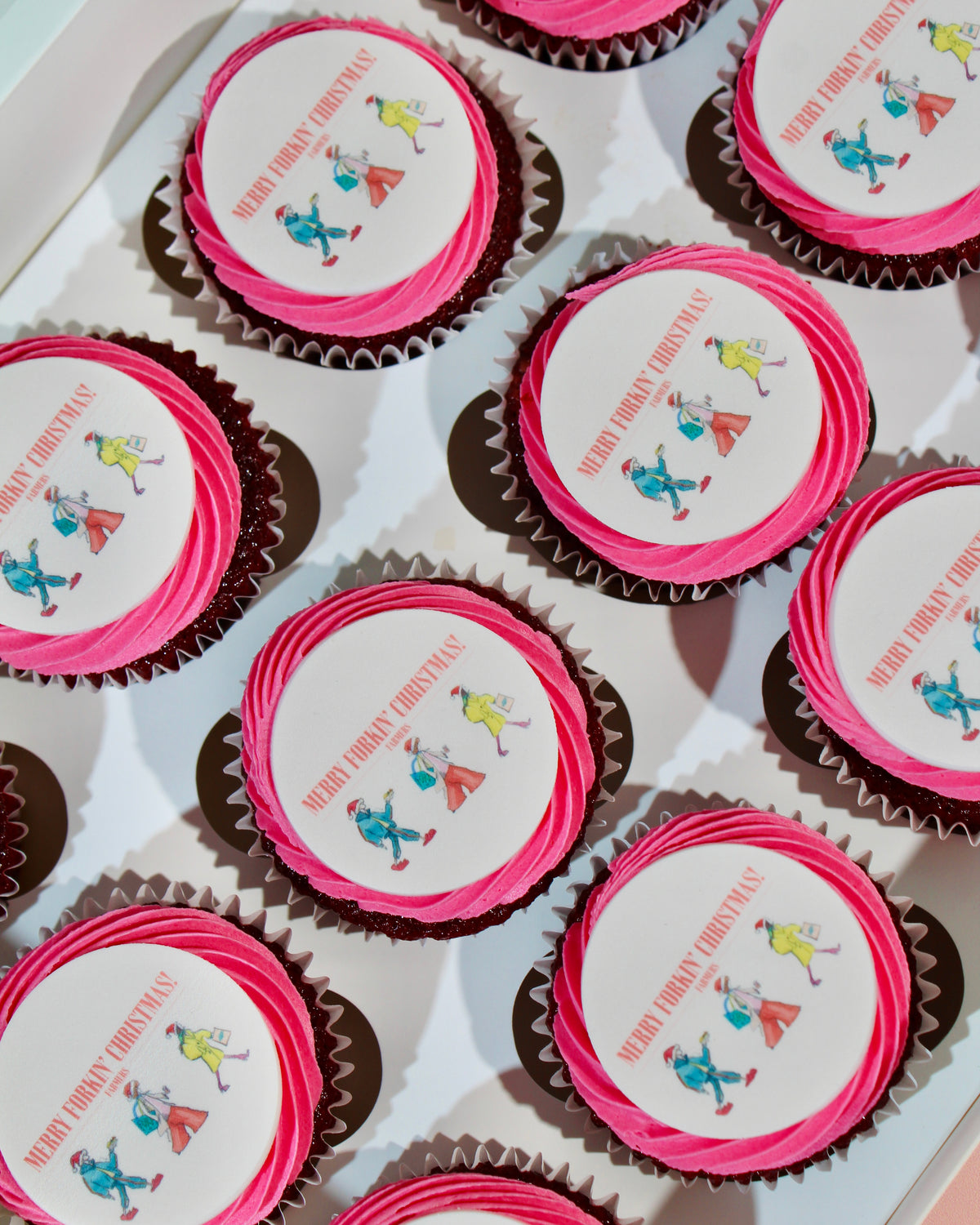 Eggless Logo Cupcakes | Order Yours Now | St Albans Bakery | Amys Bakehouse