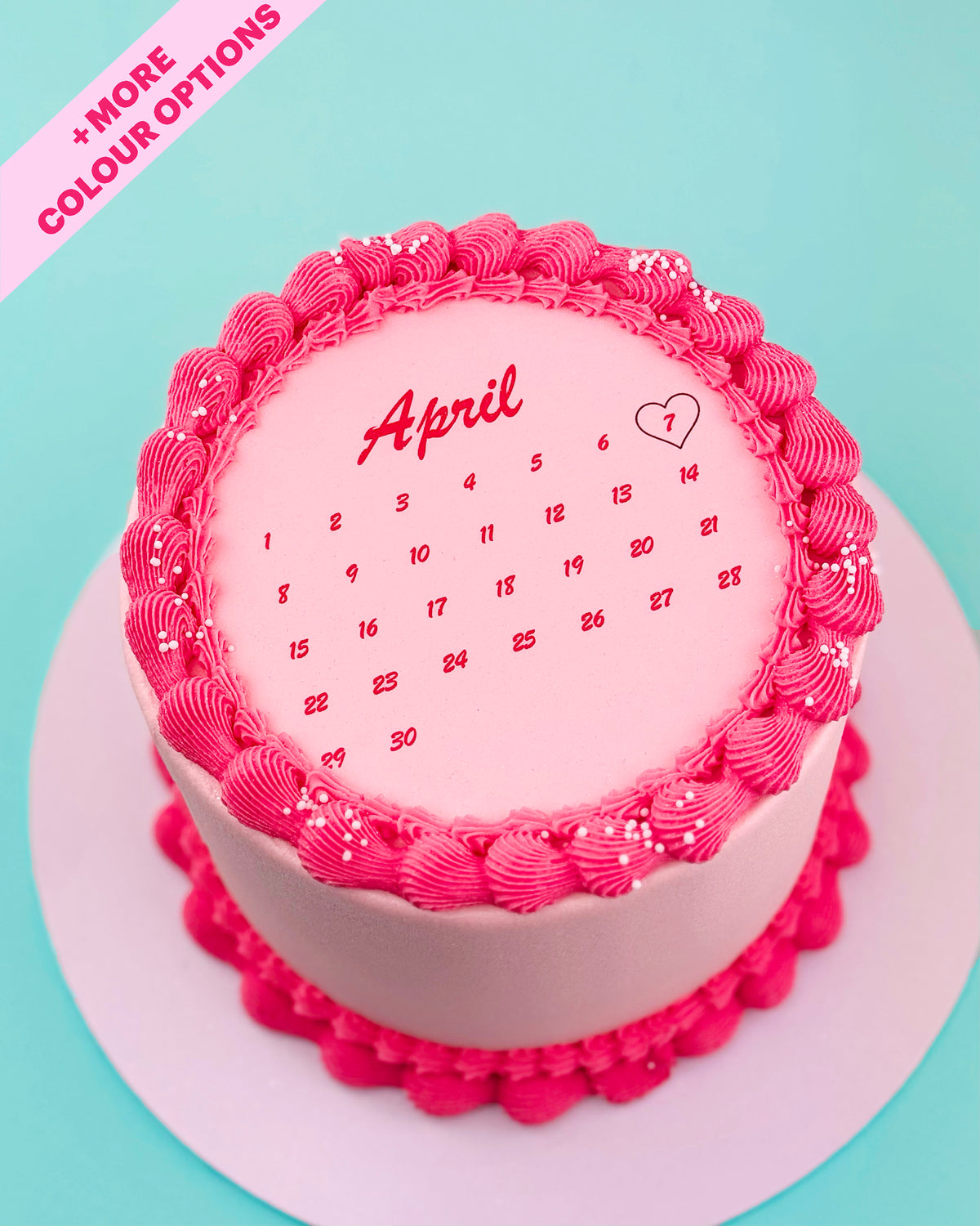 Calendar Cake | Order Yours Now | Amy's Bakehouse | Amys Bakehouse