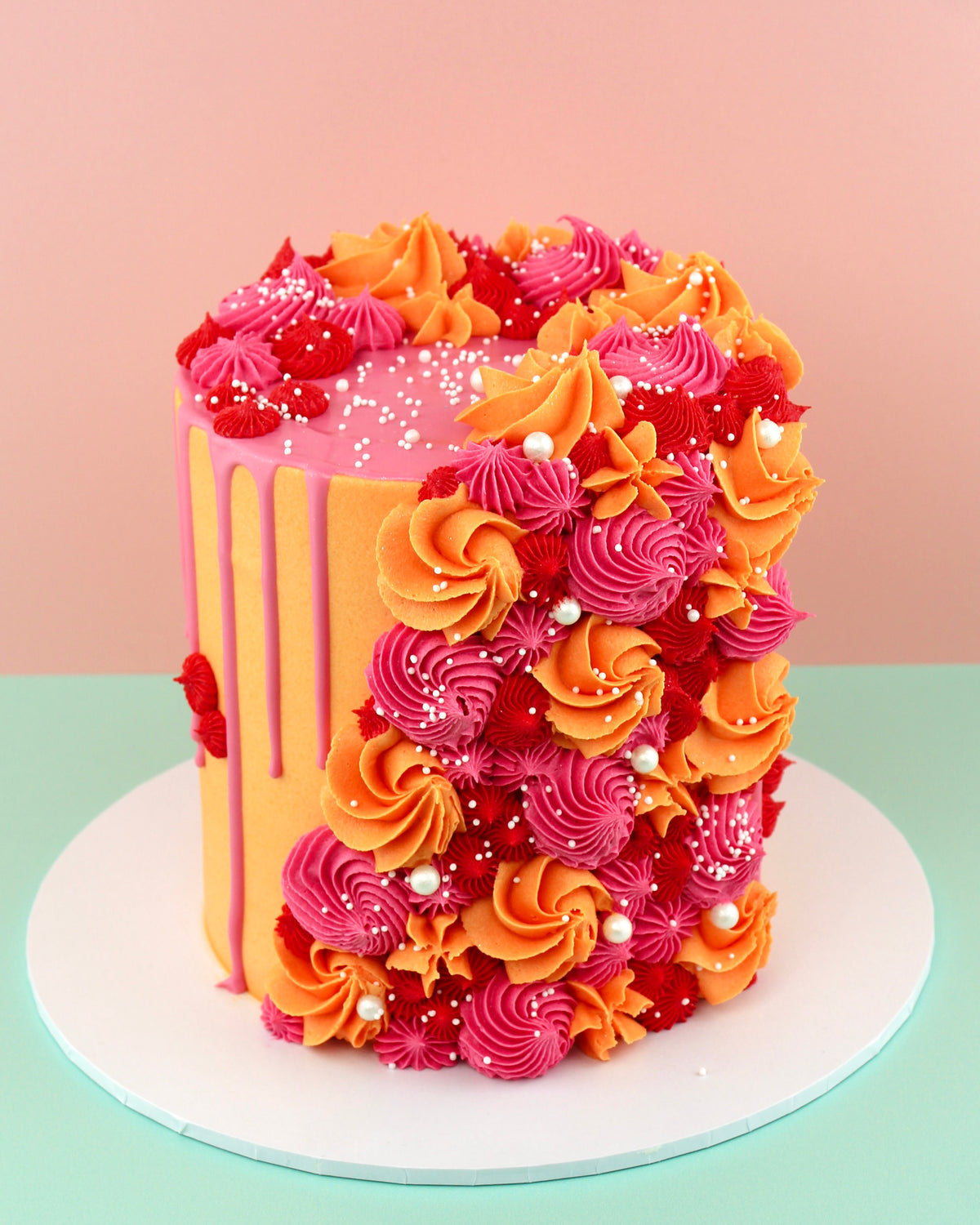 Eggless Sunset Cascade Cake | Order Yours Now | Amy's Bakehouse | Amys ...
