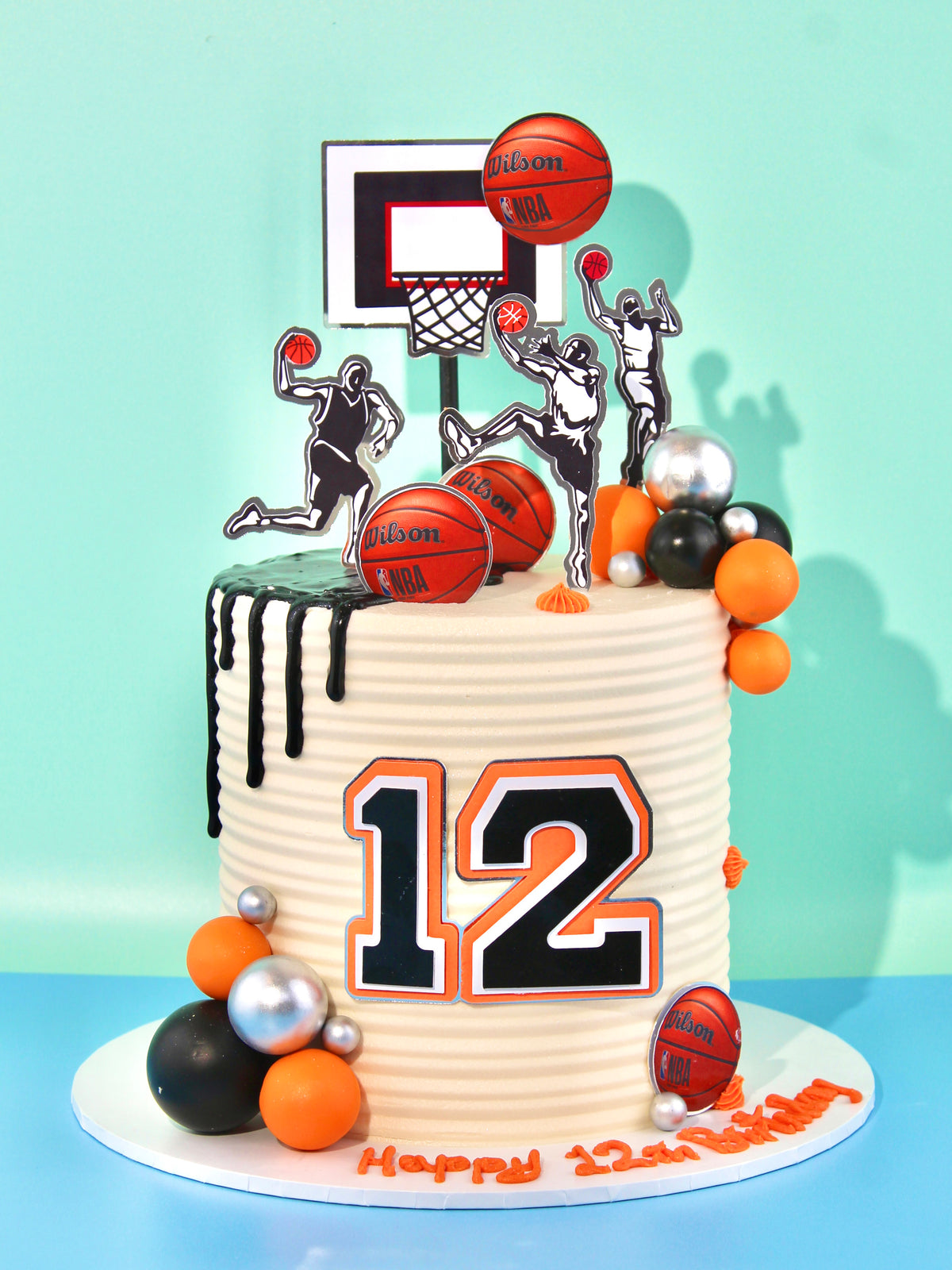 Basketball Cake | Order Yours Now | Amy's Bakehouse | Amys Bakehouse