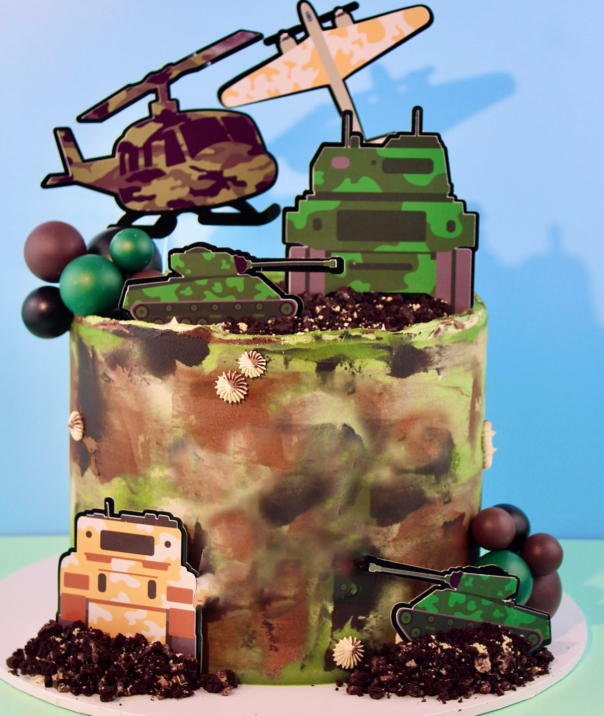 Army Birthday Cake | Custom Military-Themed Cakes | Amys Bakehouse