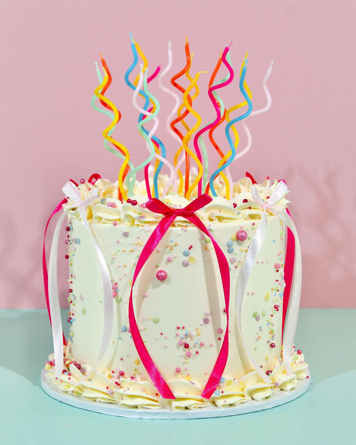 Twist & Wish Cake | Fun Sprinkle Birthday Party Cake | Amys Bakehouse