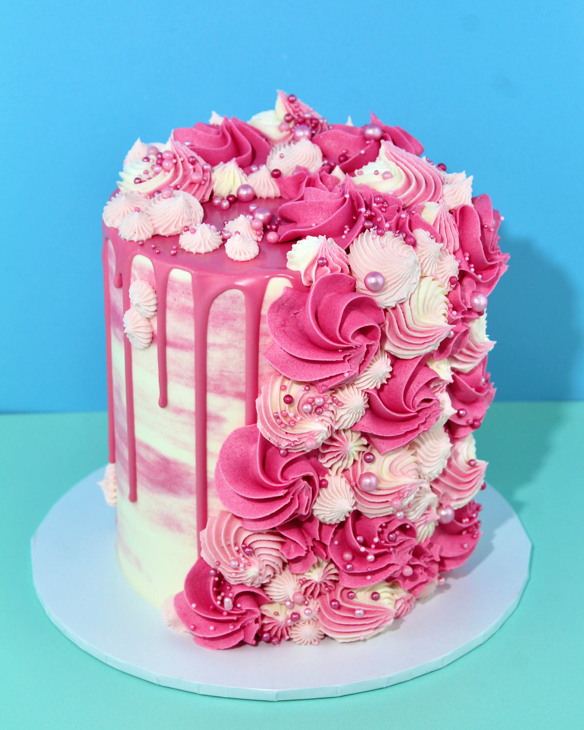 Eggless Blossom Cascade Cake | Order Yours Now | Amy's Bakehouse | Amys ...