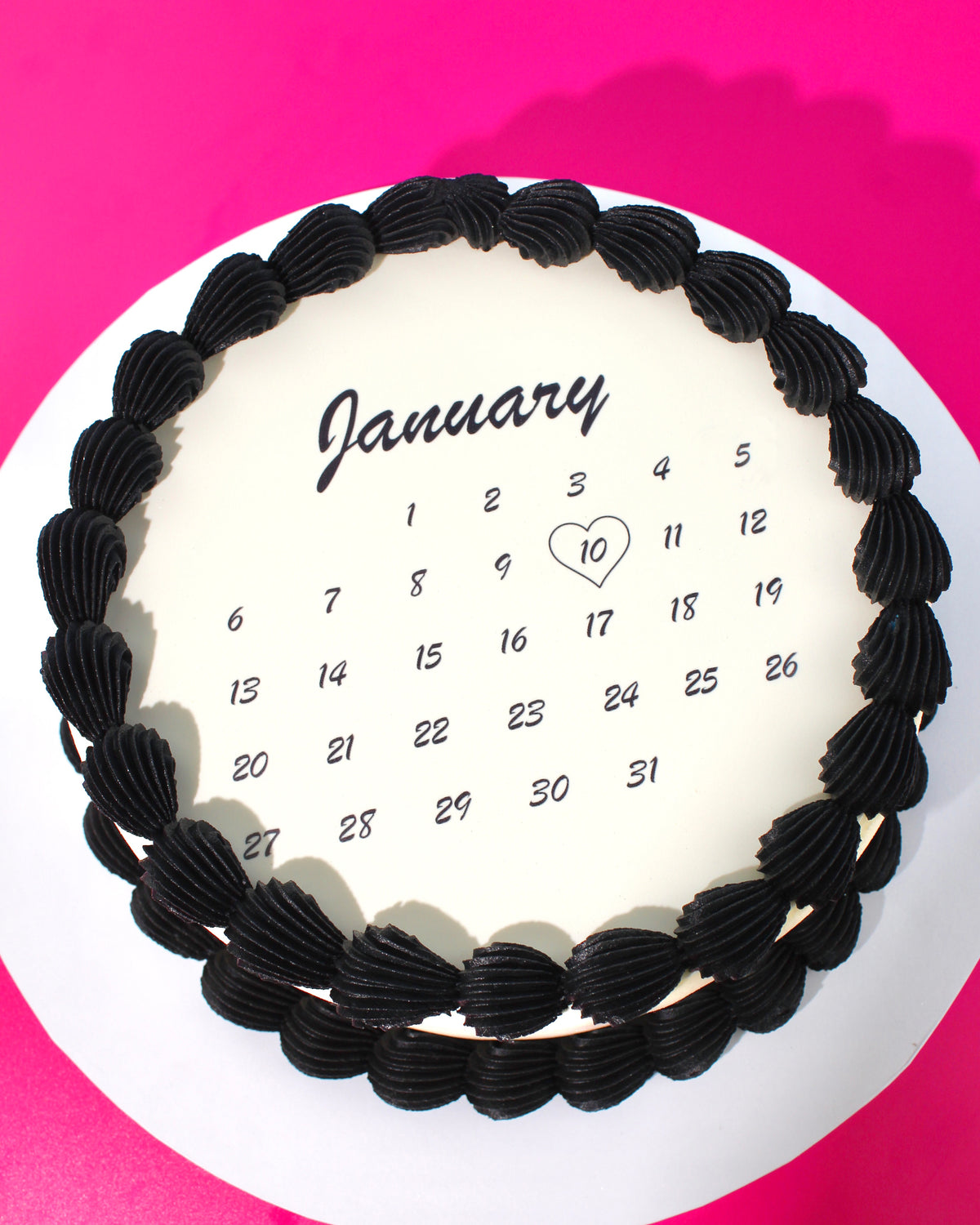 Calendar Cake | Order Yours Now | Amy's Bakehouse | Amys Bakehouse