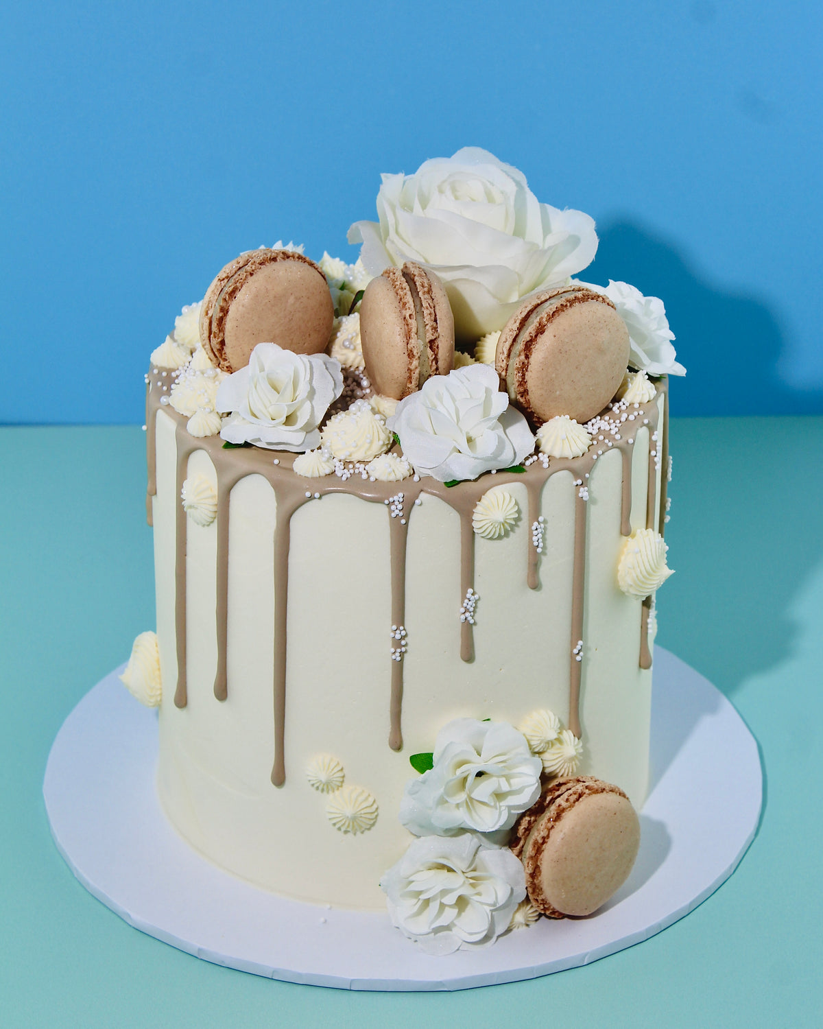 Pretty & White Cake | Order Yours Now | Amy's Bakehouse | Amys Bakehouse