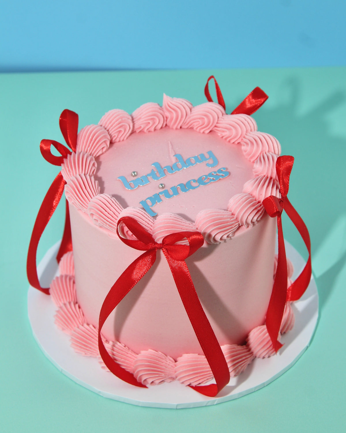 Mini Message Bow Cake | Order Yours Now | Amy's Bakehouse | Amys Bakehouse