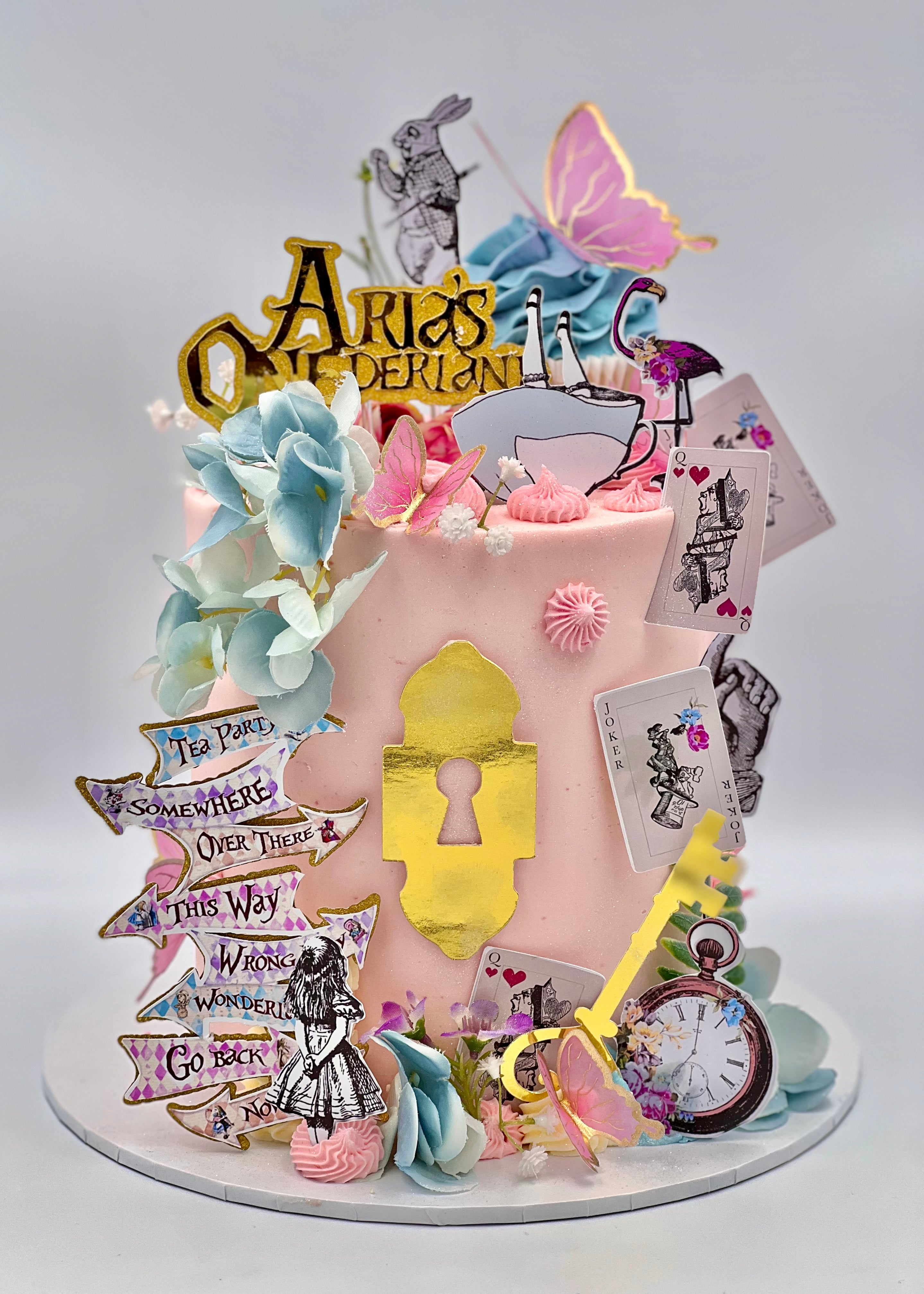 Alice In Wonderland Cake