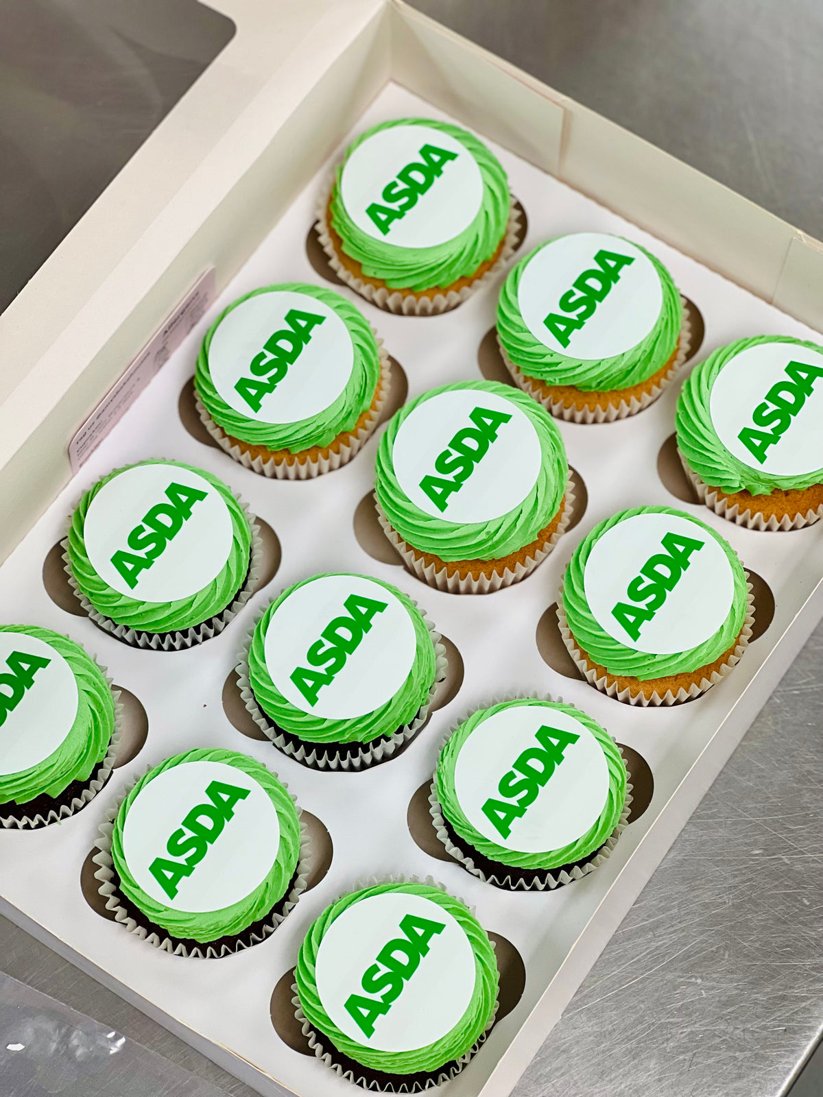 Eggless Logo Cupcakes | Order Yours Now | St Albans Bakery | Amys Bakehouse